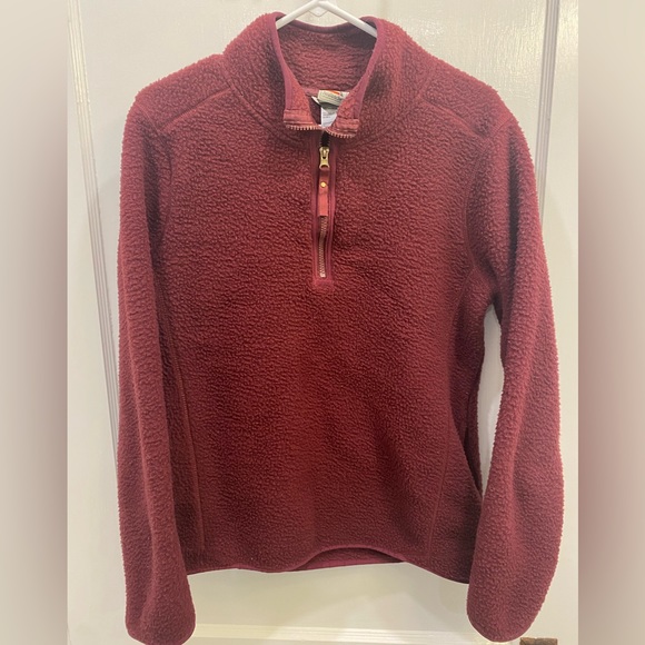 Avalanche | Tops | Avalanche Burgundy Fleece Pullover | Poshmark